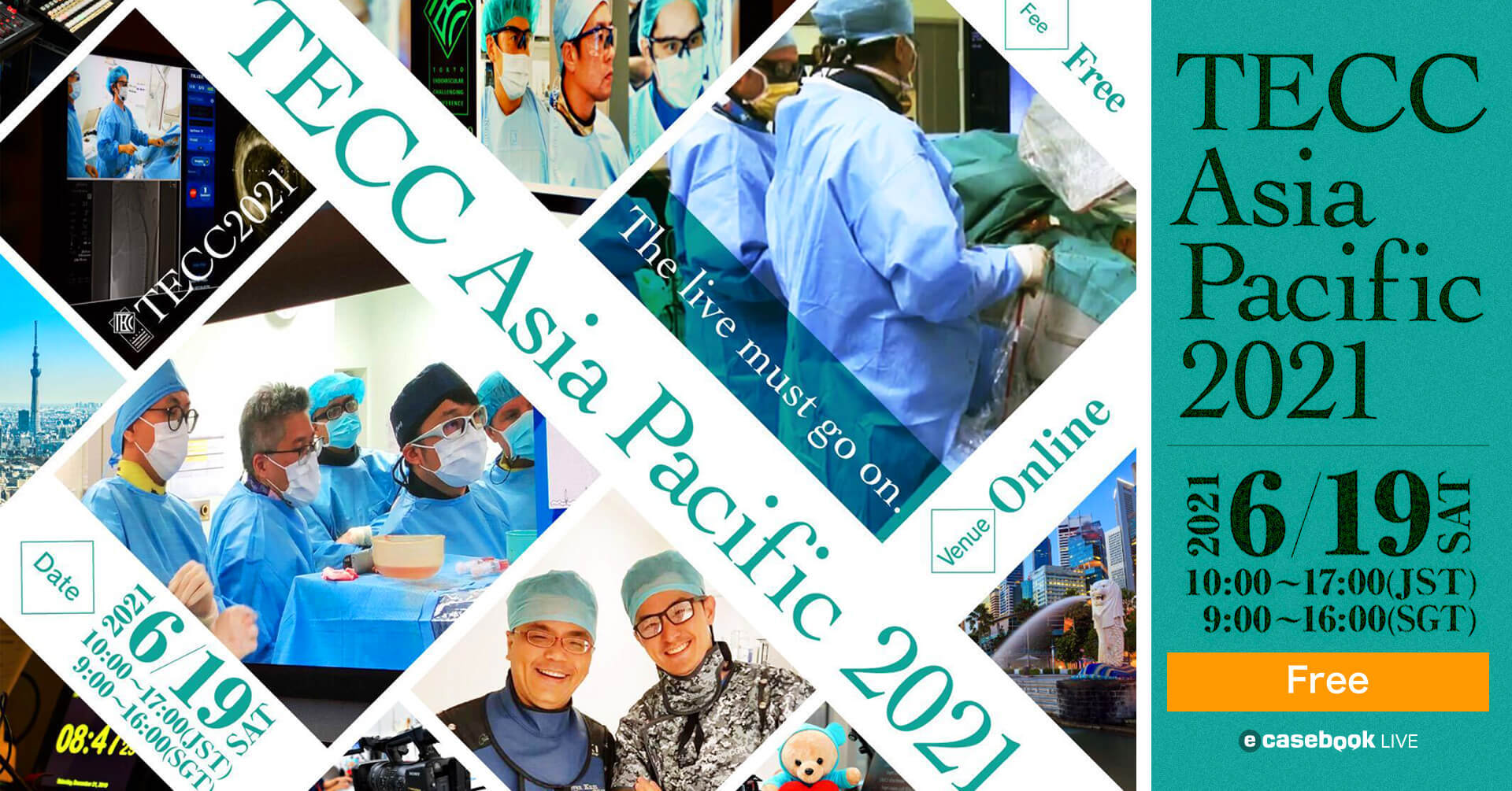 LIVE: TECC Asia Pacific 2021 | Cardiology | e-casebook LIVE